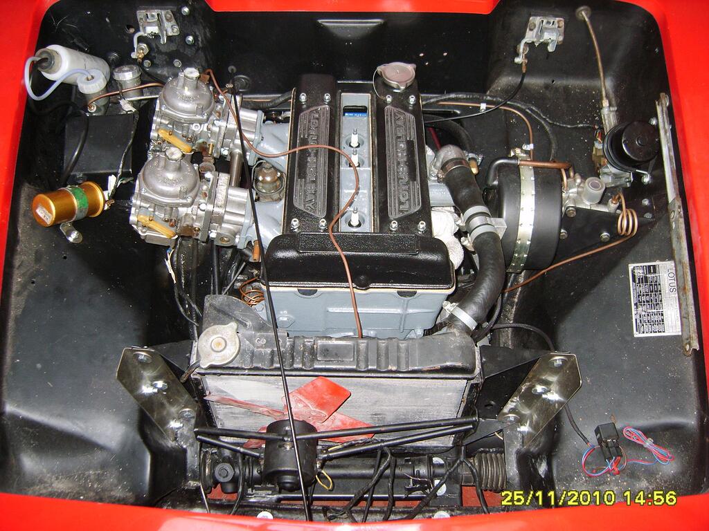 Stromberg engine fitting & layout, pedalbox location check - Elan ...