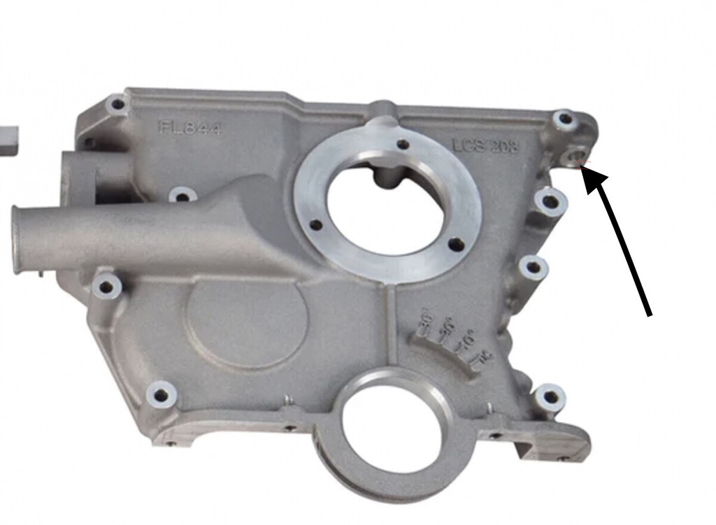 Timing cover threaded hole - Elan Discussions - LotusElan.net