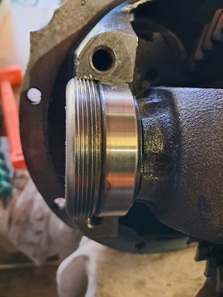 Differential output bearings alignment - Elan Discussions - LotusElan.net