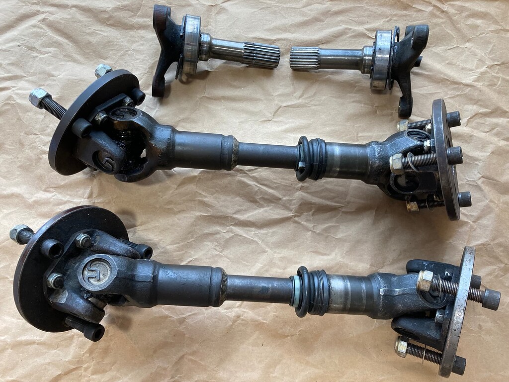 Sliding Spline U Joint Halfshafts for Plus 2 - Parts for Sale ...