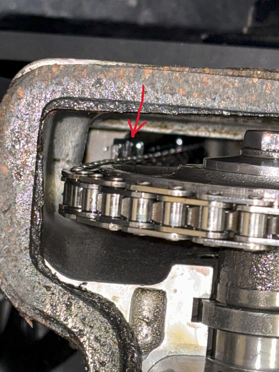 Top of timing chain slider snapped off - Plus 2 Discussions - LotusElan.net