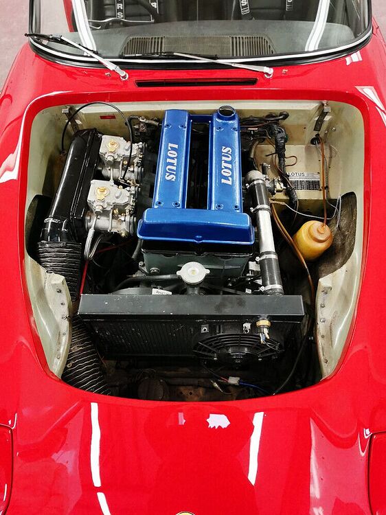 Lotus Elan Engine Bay Paint Line — Factory Standard or Variable ...