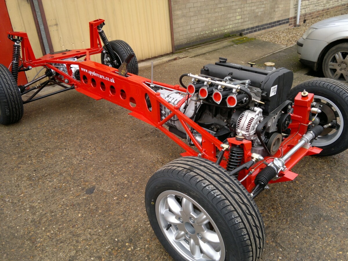 Spyder Zetec chassis with Twink and original suspension - Plus 2 ...