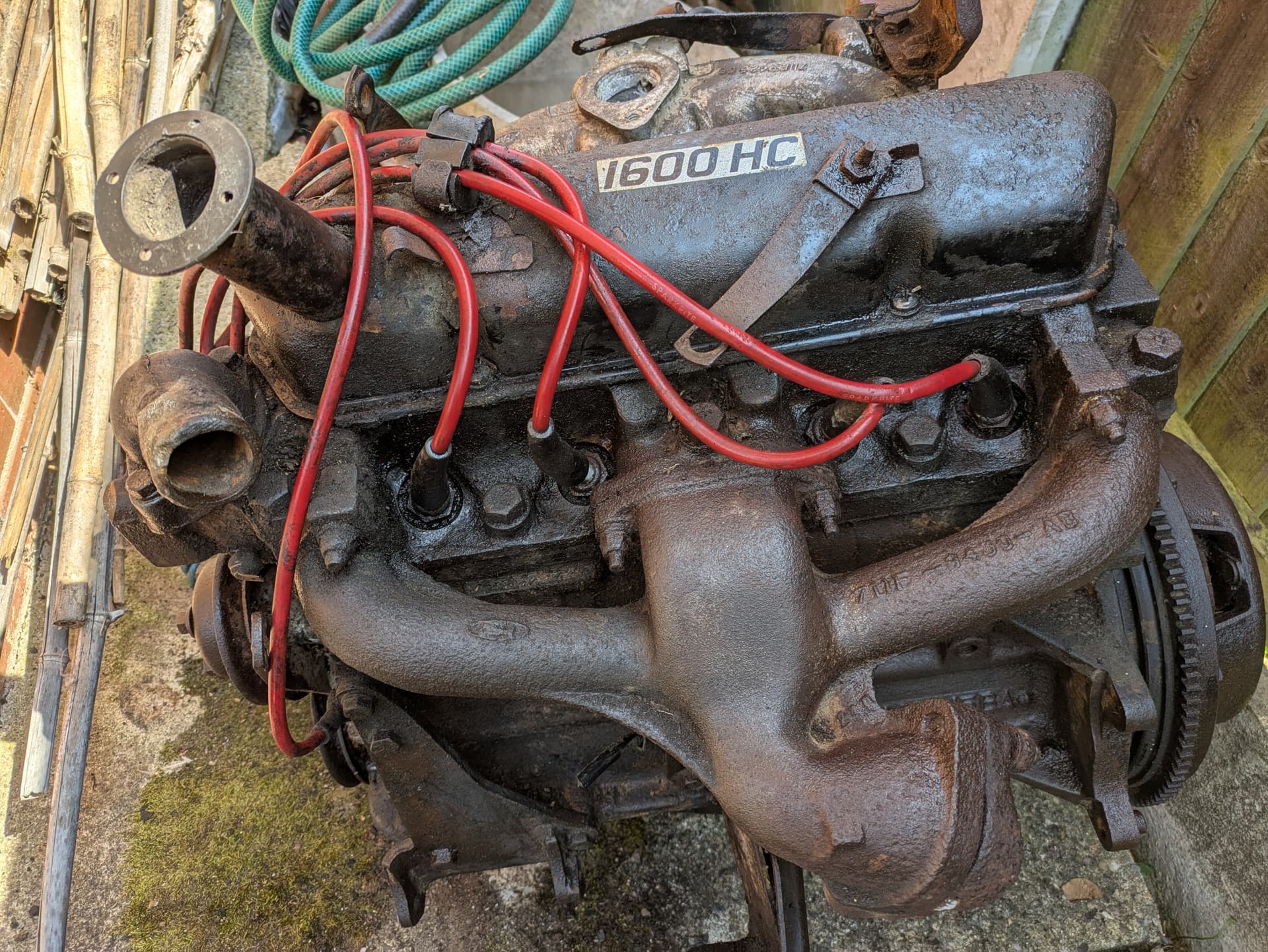 Ford 1600 Crossflow Engine for sale for rebuild - Parts for Sale ...