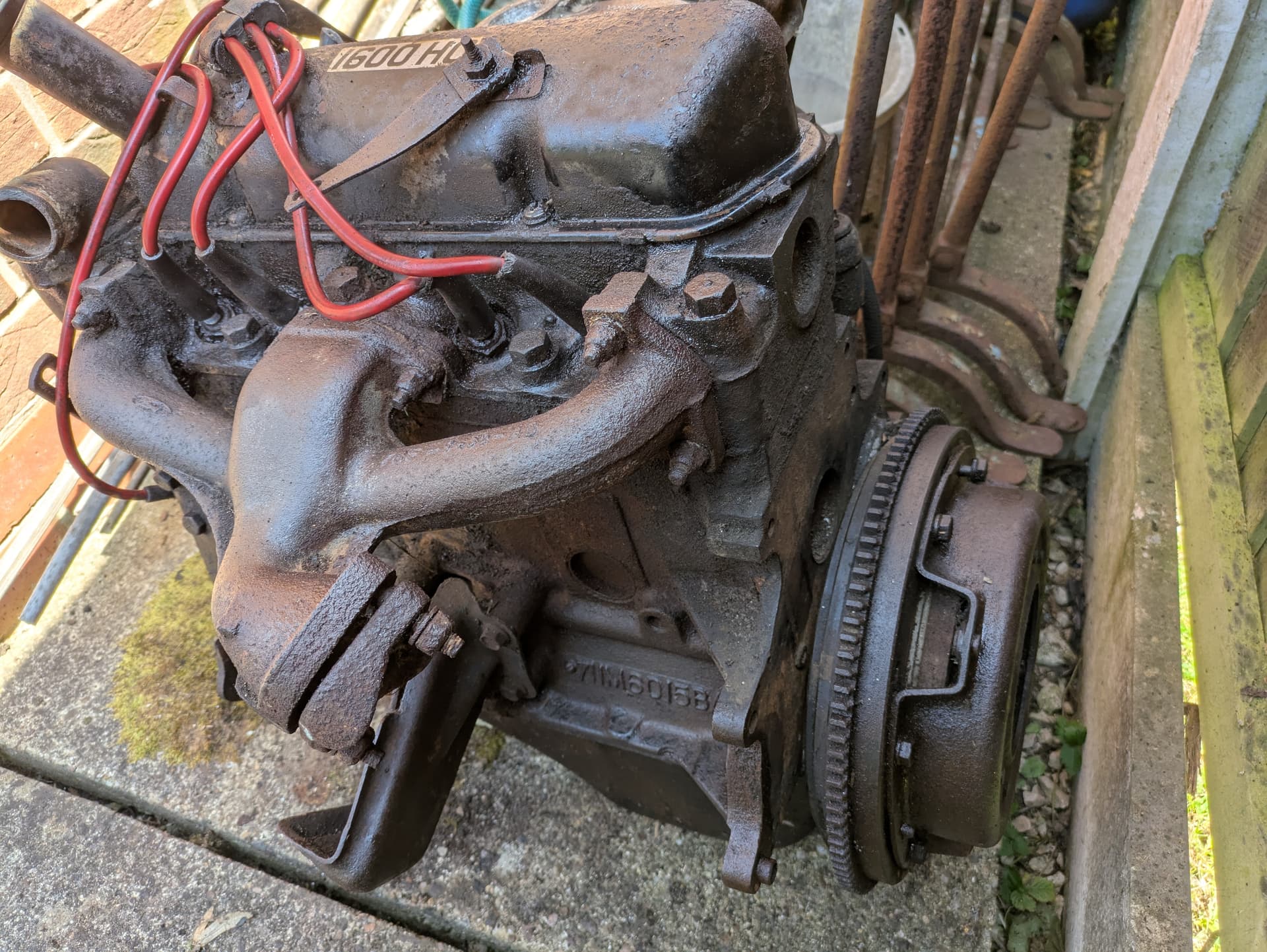 Ford 1600 Crossflow Engine for sale for rebuild - Parts for Sale ...